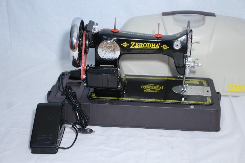 Zerodha electric sewing machine with cover set – ZERODHA MACHINES